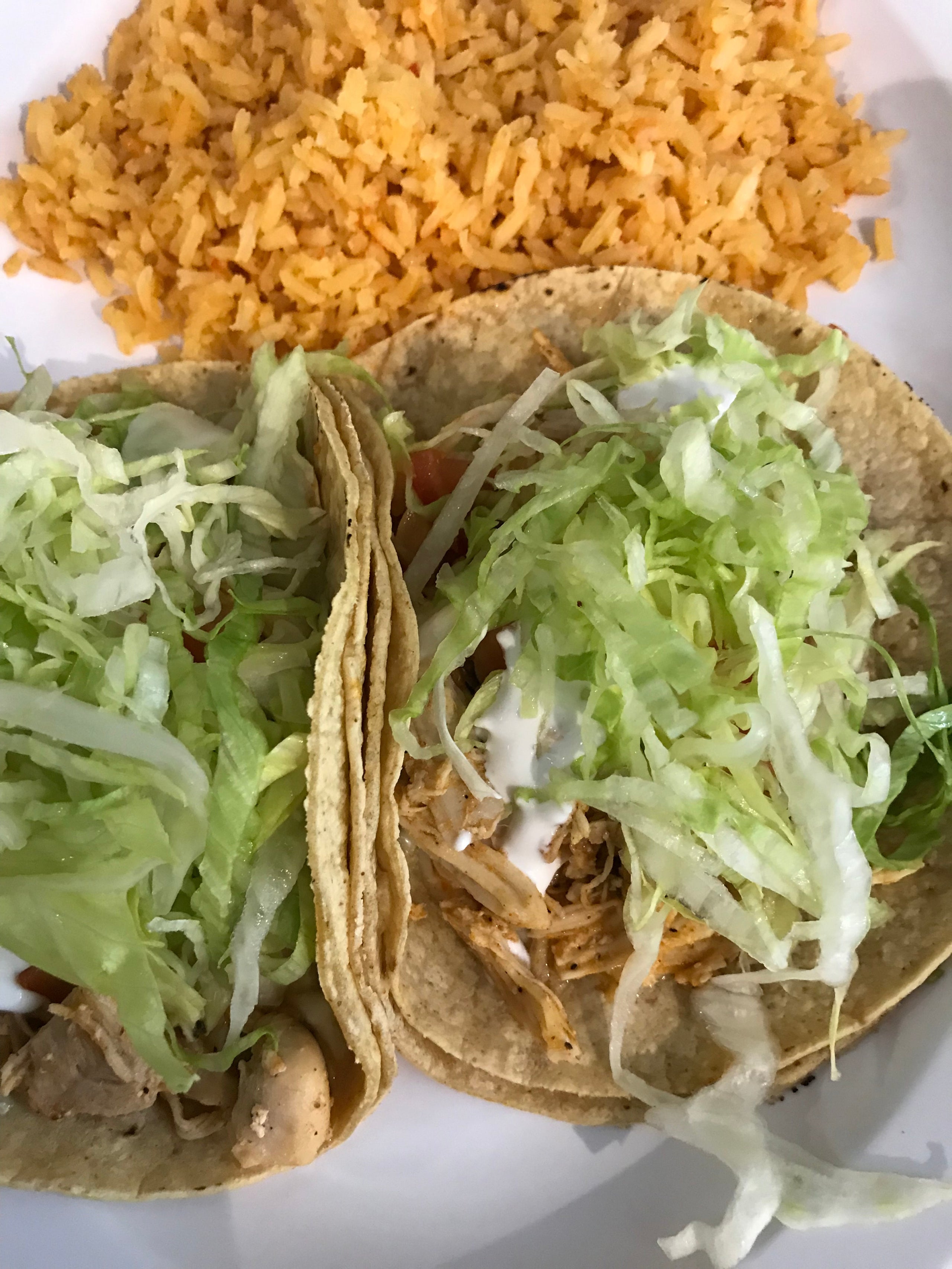 Taco Plate (2 Tacos) | Papacito's Catering & Delivery